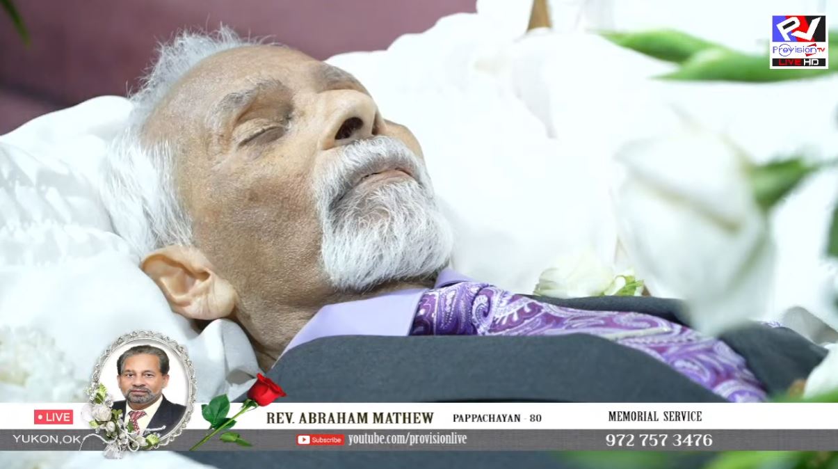 Rev.Abraham Mathew (Pappachayan-80) Memorial Service 6/ 23 / 2023 ...